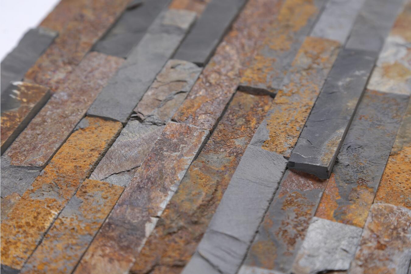 GC-020BT Rusty slate - Stone Panels 10×36 - G.S SLATE